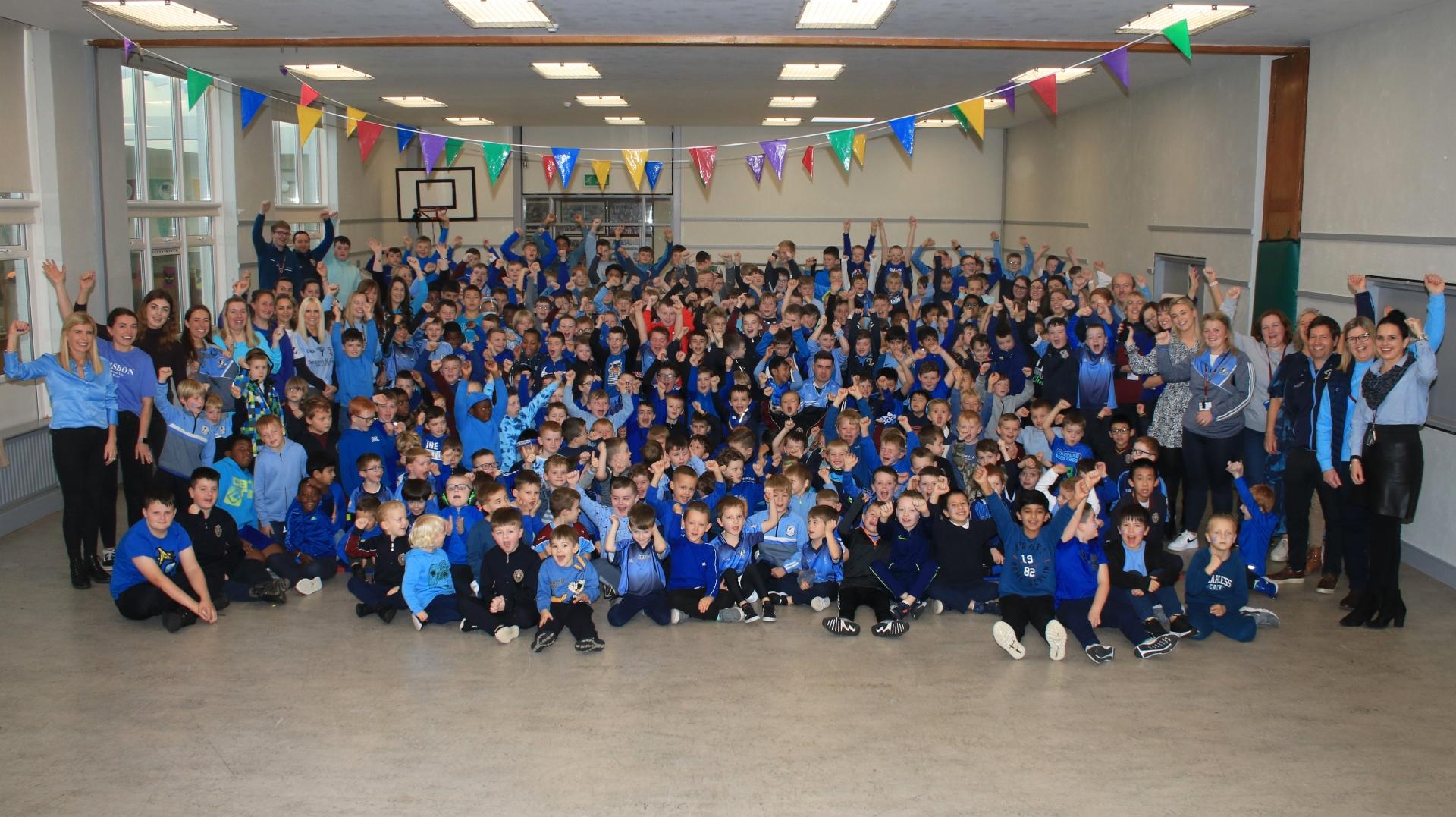 IN PICTURES: Limerick school children in the blue as Na Piarsaigh bid ...