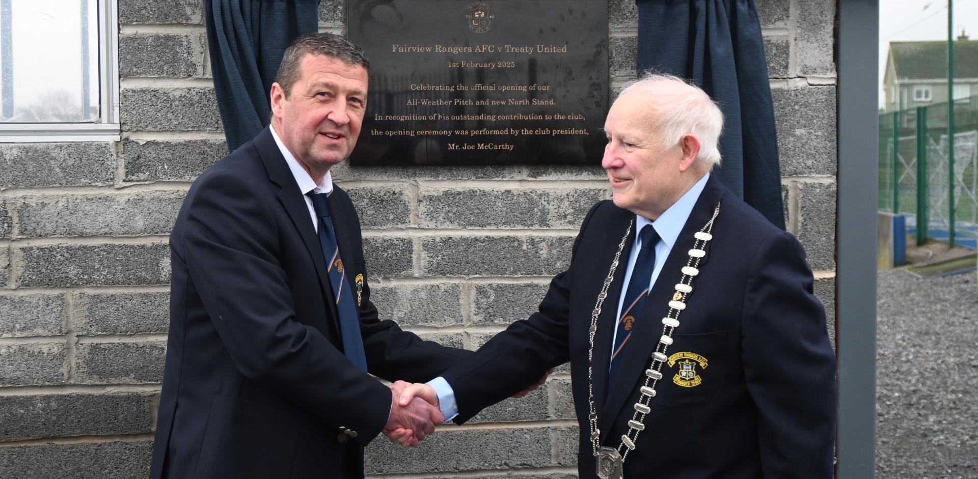 PICTURES: Limerick's Fairview Rangers celebrate official opening of new ...