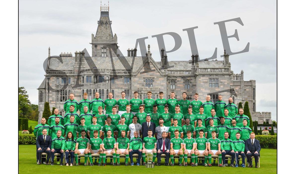 Limerick GAA reveal official All Ireland hurling team photograph ...