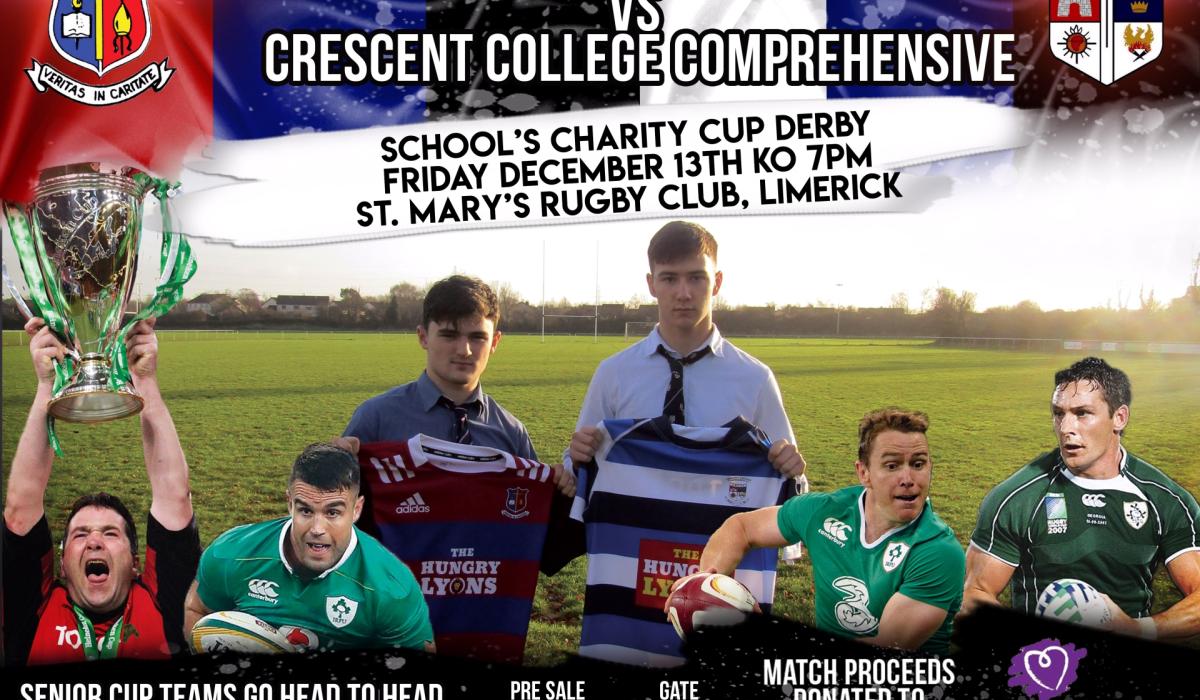 Limerick schools to meet in Charity Cup clash on Friday night ...