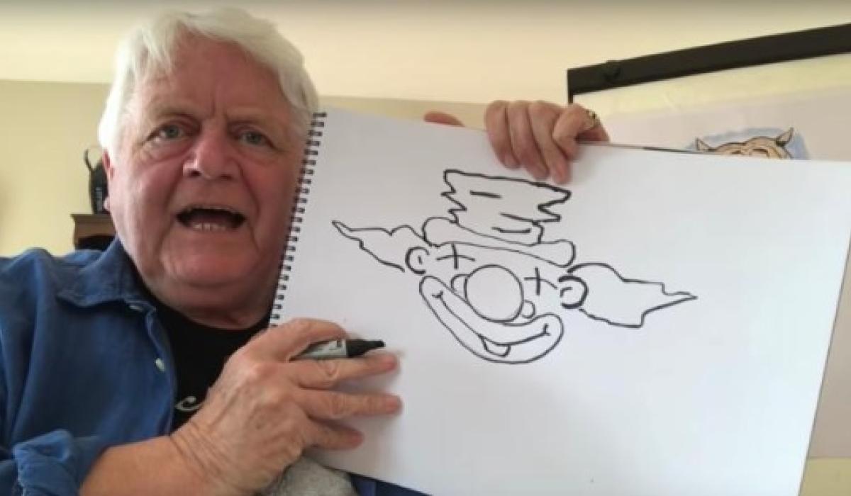 WATCH: Iconic Irish artist Don Conroy launches 'Draw with Don' Youtube ...