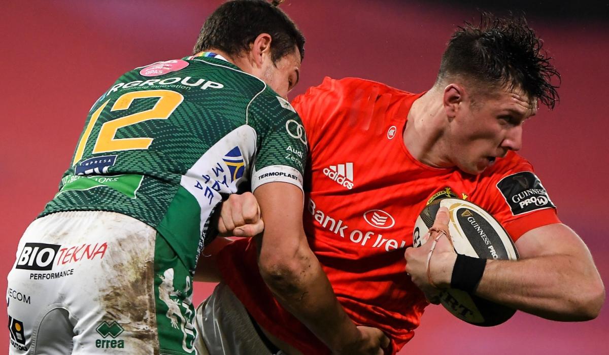 Man of the Match Thomas Ahern says Munster Rugby's young guns were ...