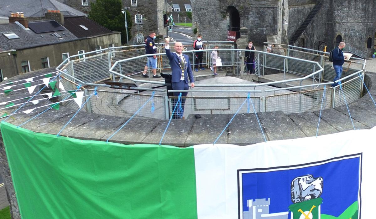Iconic Limerick landmark goes green and white as All-Ireland excitement ...