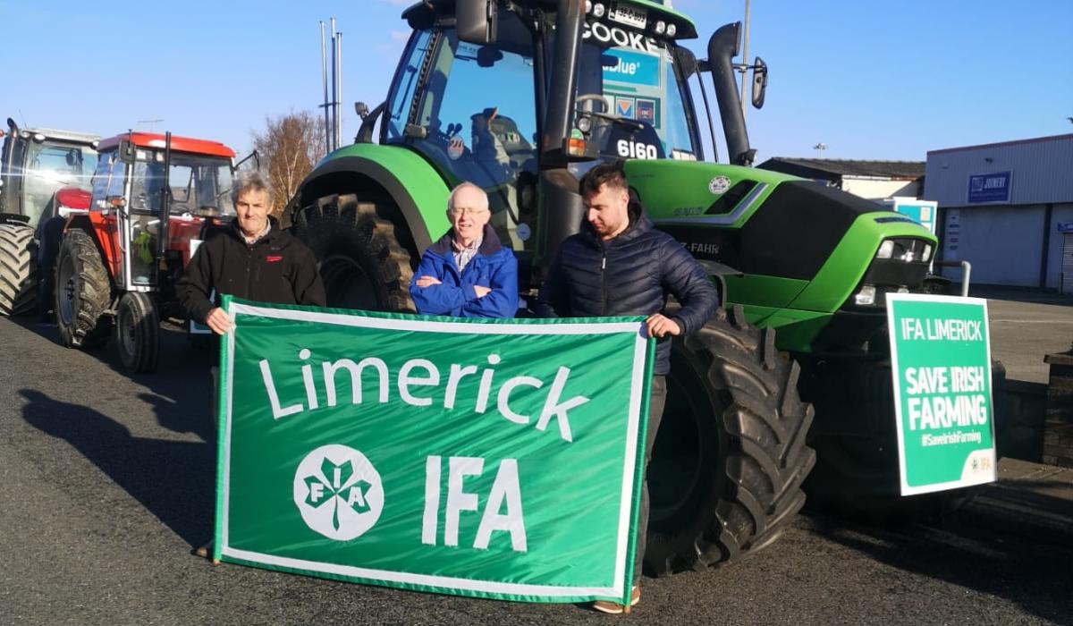 Limerick farmers out in force at IFA's Save Irish Farming campaign ...