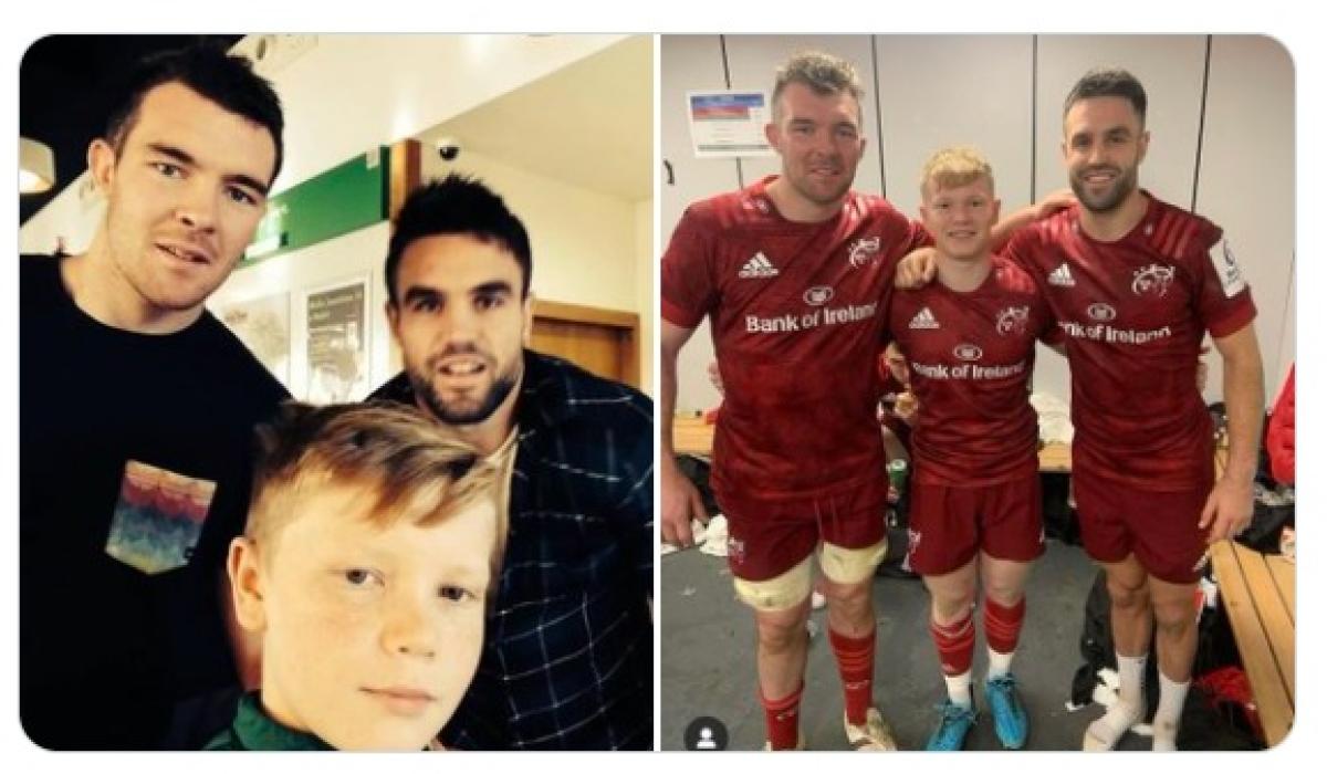 From fan to team-mate - Munster Rugby scrum half shares unique pictures ...