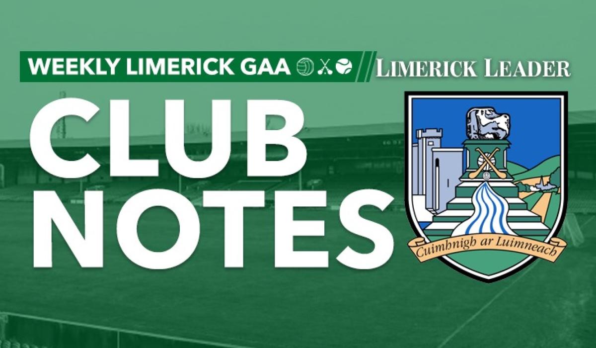 Limerick GAA notes - latest news from 15 different clubs - Limerick Live