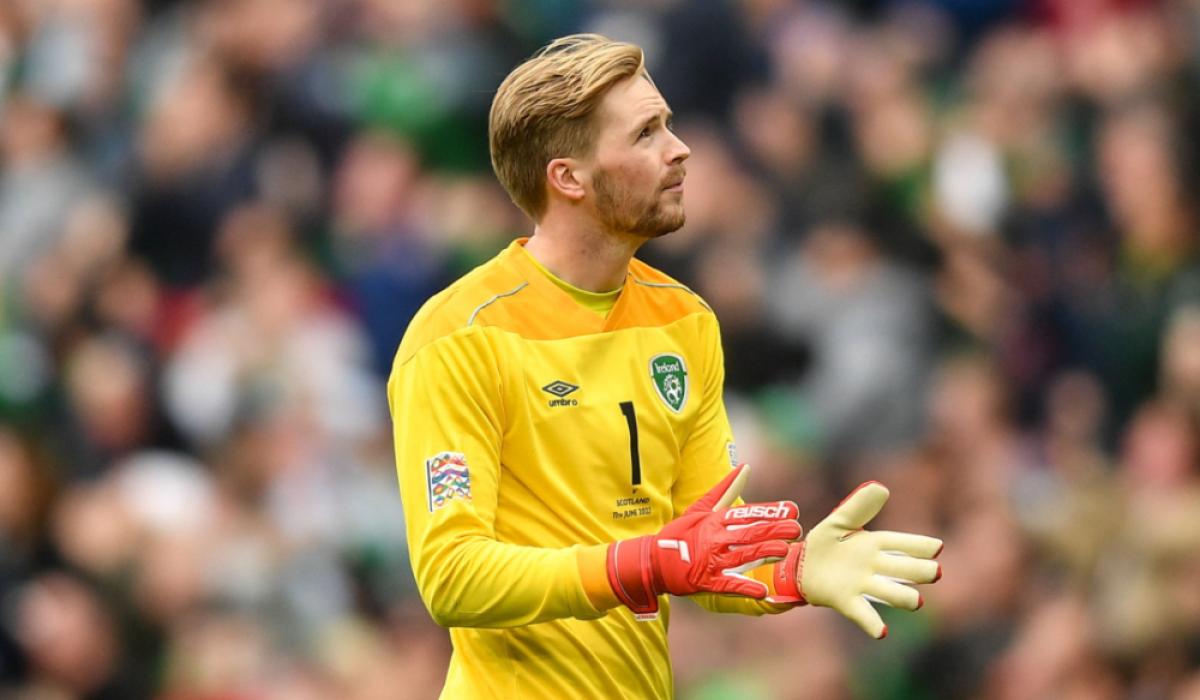 Ireland keeper Kelleher remains sidelined for Liverpool ahead of Man ...