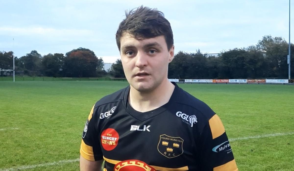 WATCH: Evan Cusack - Young Munster out-half - on side's Limerick derby ...
