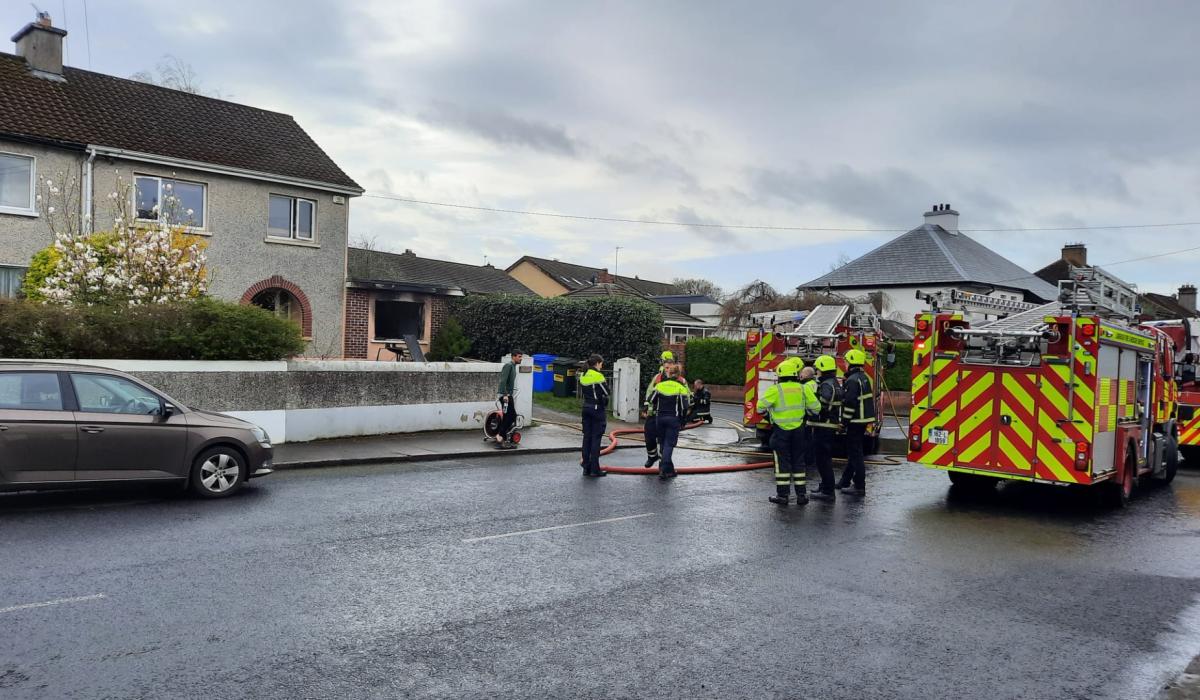 Emergency services attend the scene of a house fire in Limerick city ...