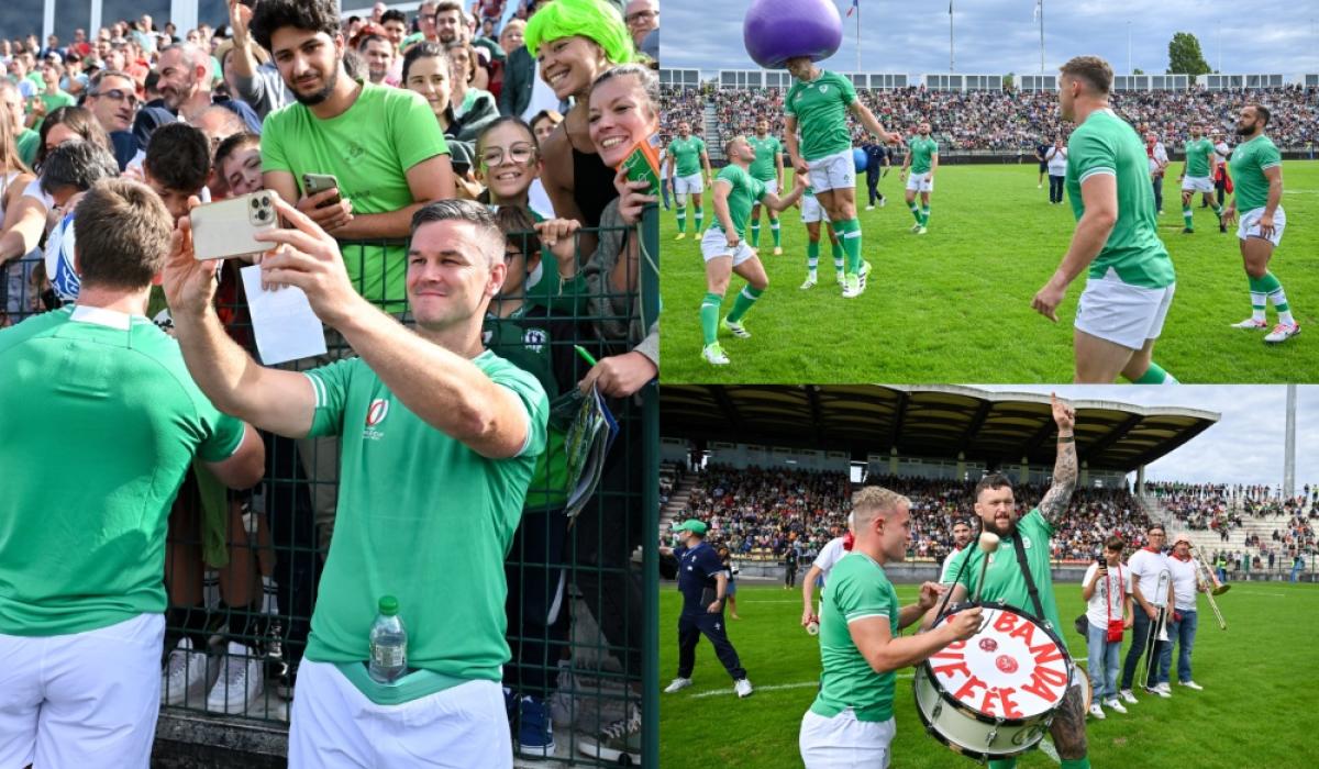In Pictures: Thousands of fans turn out to meet Irish rugby team at ...