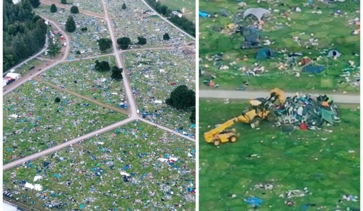 WATCH: Drone footage of littered campsites shows extent of Electric ...