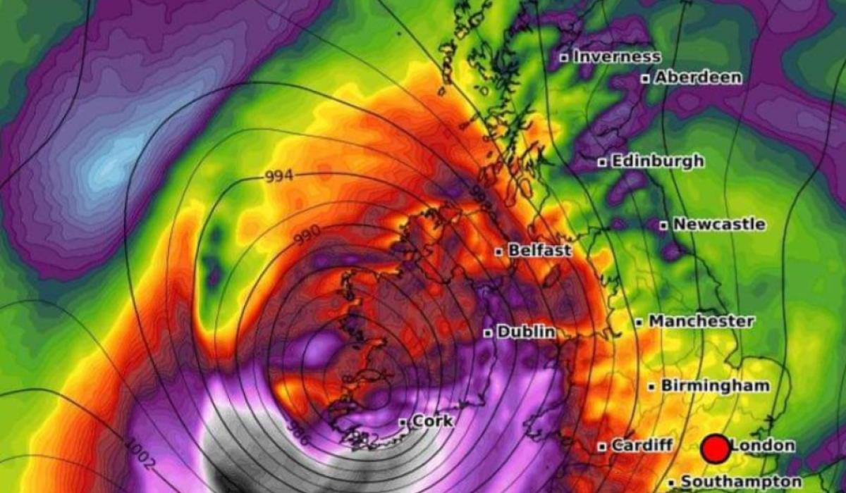 Ferocious storm on course for 'direct hit' with Ireland in brutal ...
