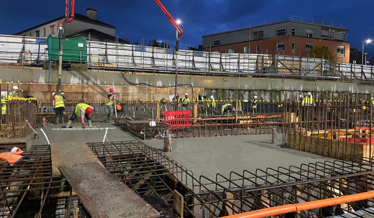 'Major step forward' as Limerick's Opera Square gets first concrete ...
