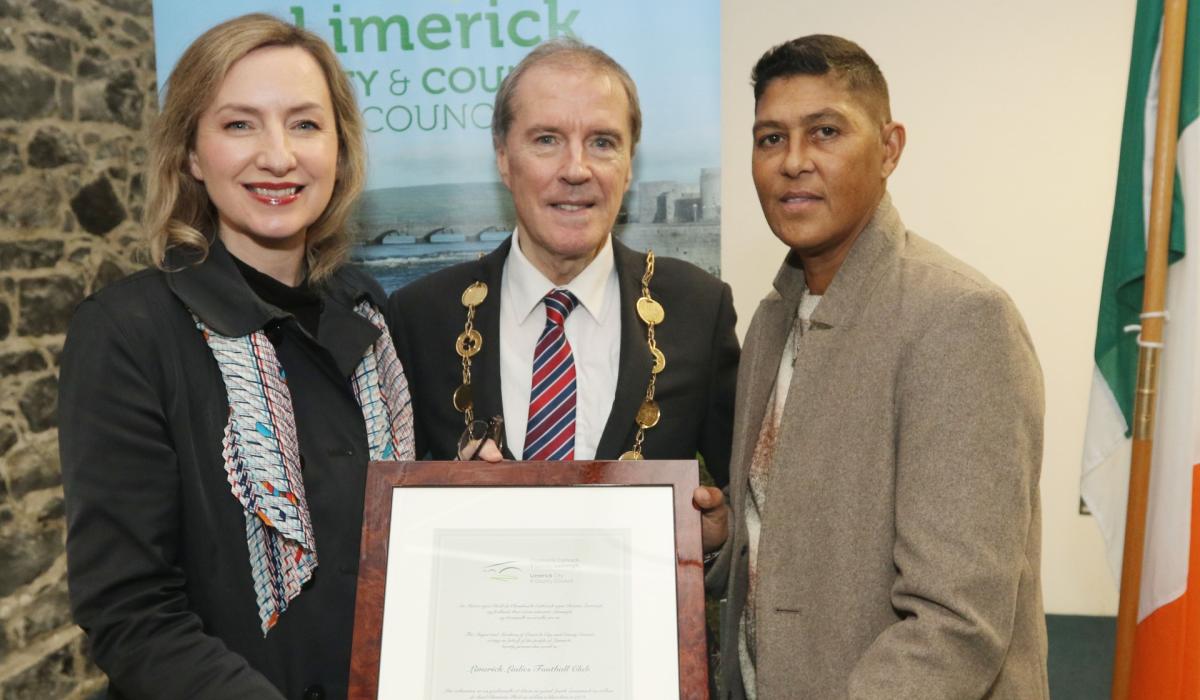 IN PICTURES: 1973 League of Ireland ladies team honoured at Mayoral ...