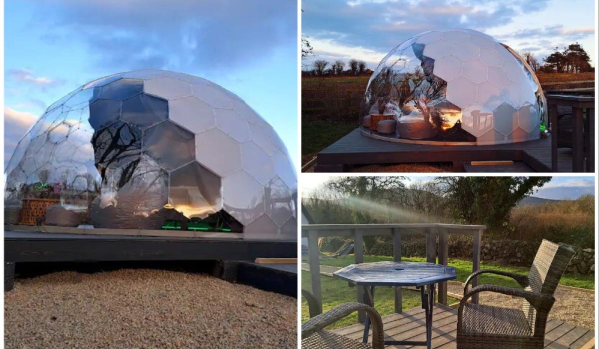 PICTURES: Charming dome accommodation offers striking views of Irish ...