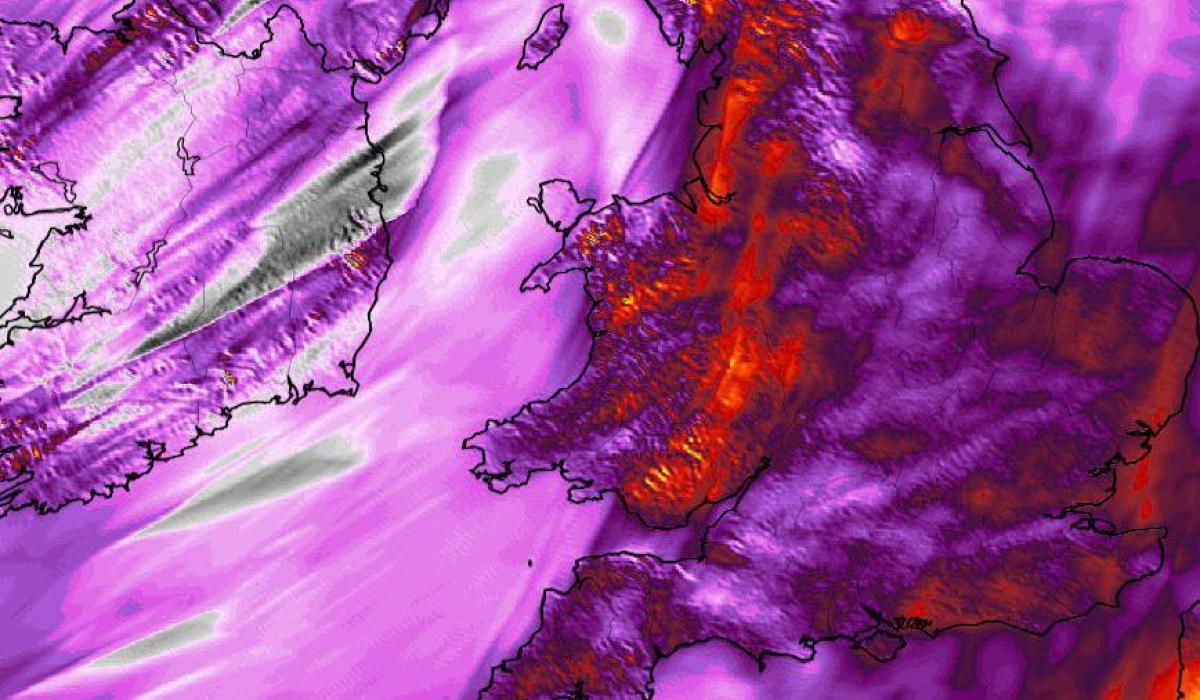 Red wind warning issued for several counties in the west of Ireland as ...