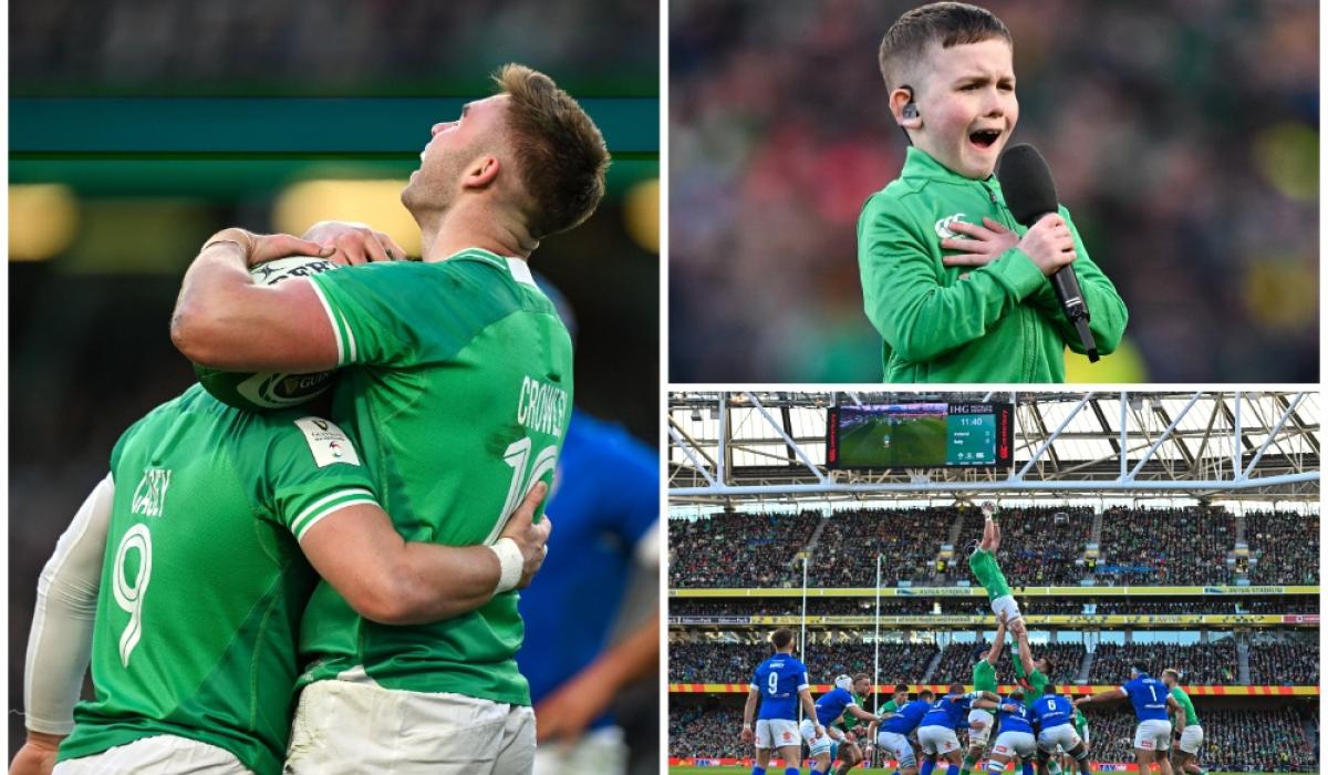 Ireland celebrates major 36-0 Six Nations victory over Italy - Page 3 ...