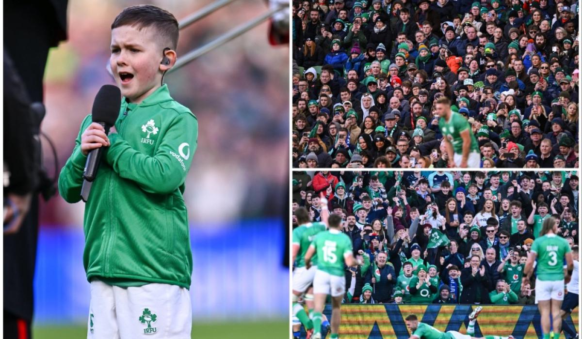 FAN GALLERY: Were you at the Aviva Stadium supporting Ireland in the ...