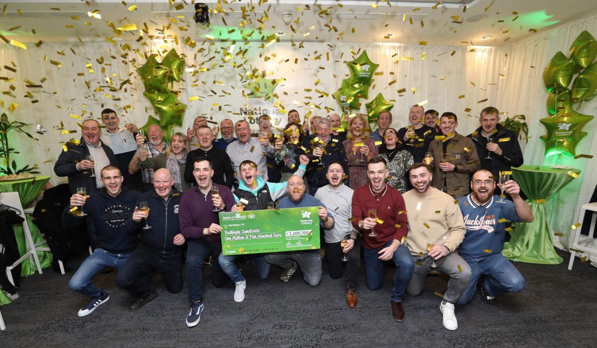 Champagne celebrations as work syndicate win Lotto - Limerick Live