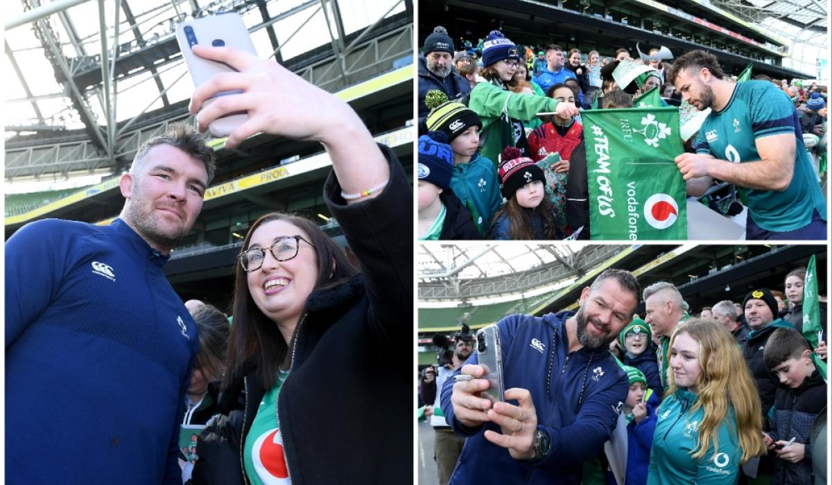 FAN PICTURES: Were you at the Ireland Rugby Open Training Session ...