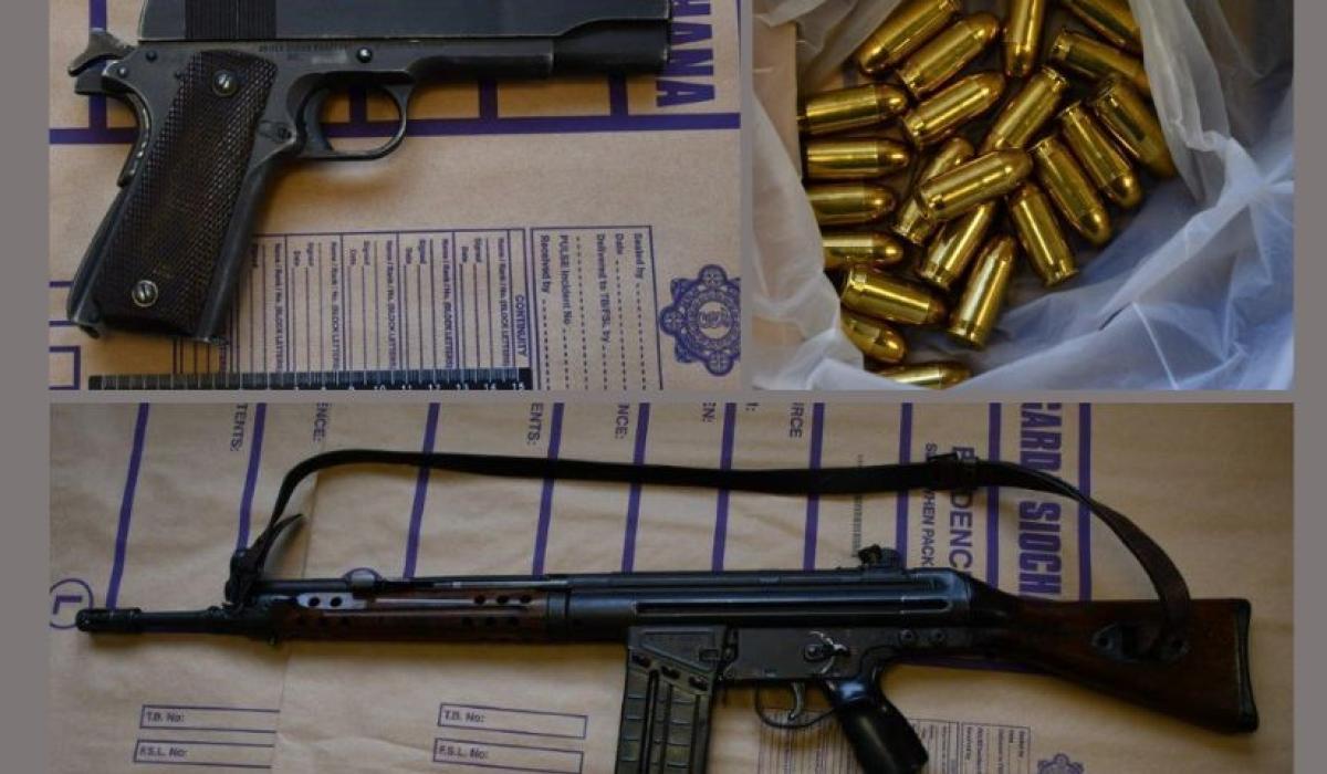 Guns and ammunition seized during major garda operation targeting ...