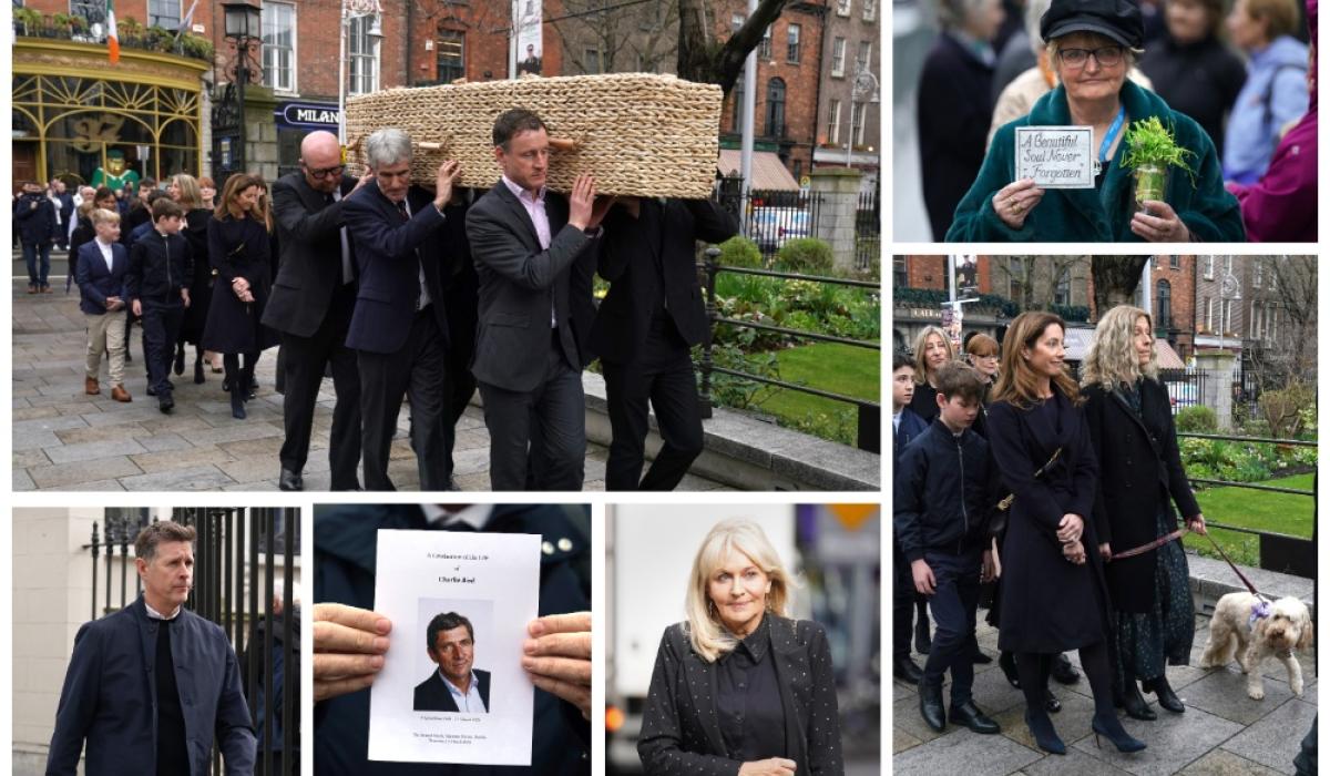 PICTURES: Family, friends and ex-RTÉ colleagues gather for Charlie Bird ...