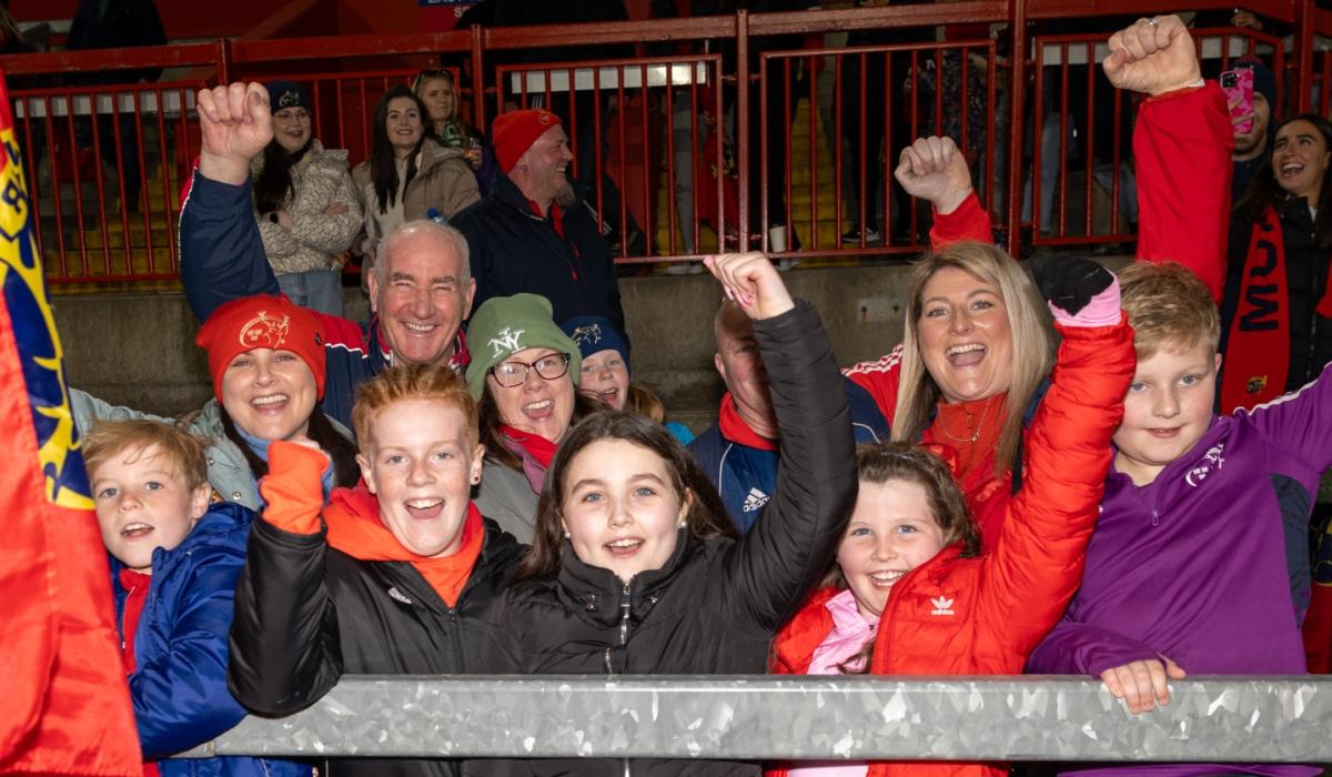 PICTURES: Munster Rugby supporters in full voice during Thomond Park ...