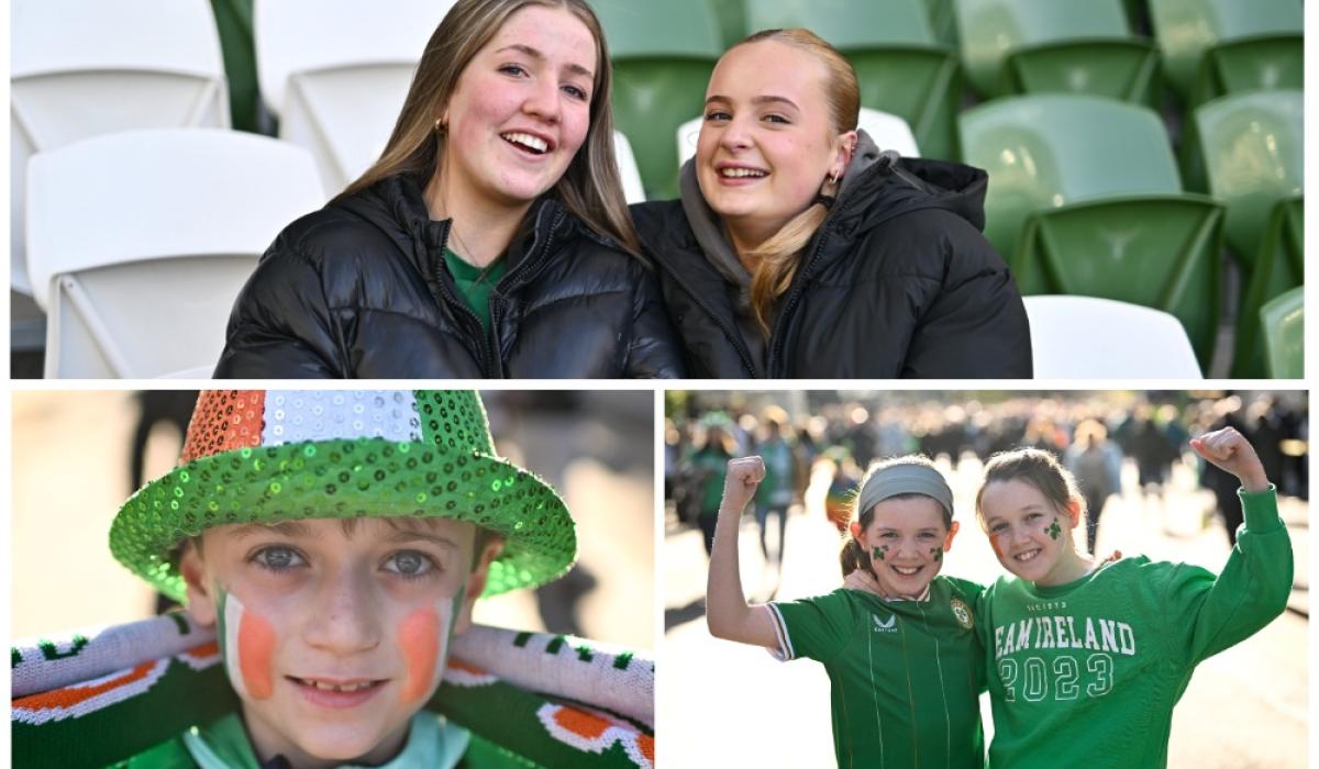 PICTURES: Fans and familiar faces wave green, white and orange at ...