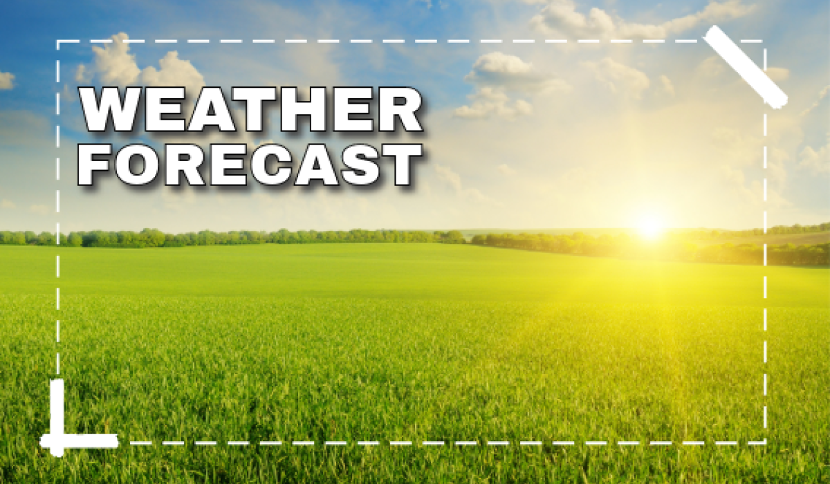 The Met Éireann weather forecast for the first week in September is ...