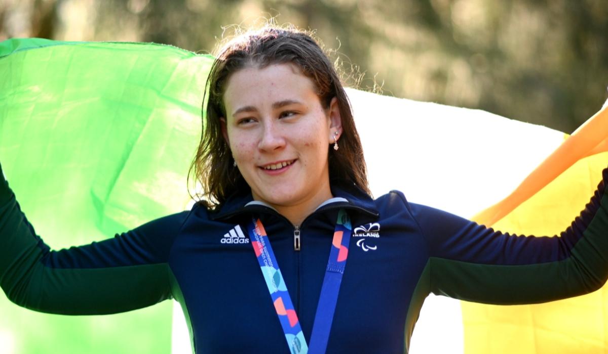 Limerick swimmer Ní Riain claims second gold medal at Para Swimming ...