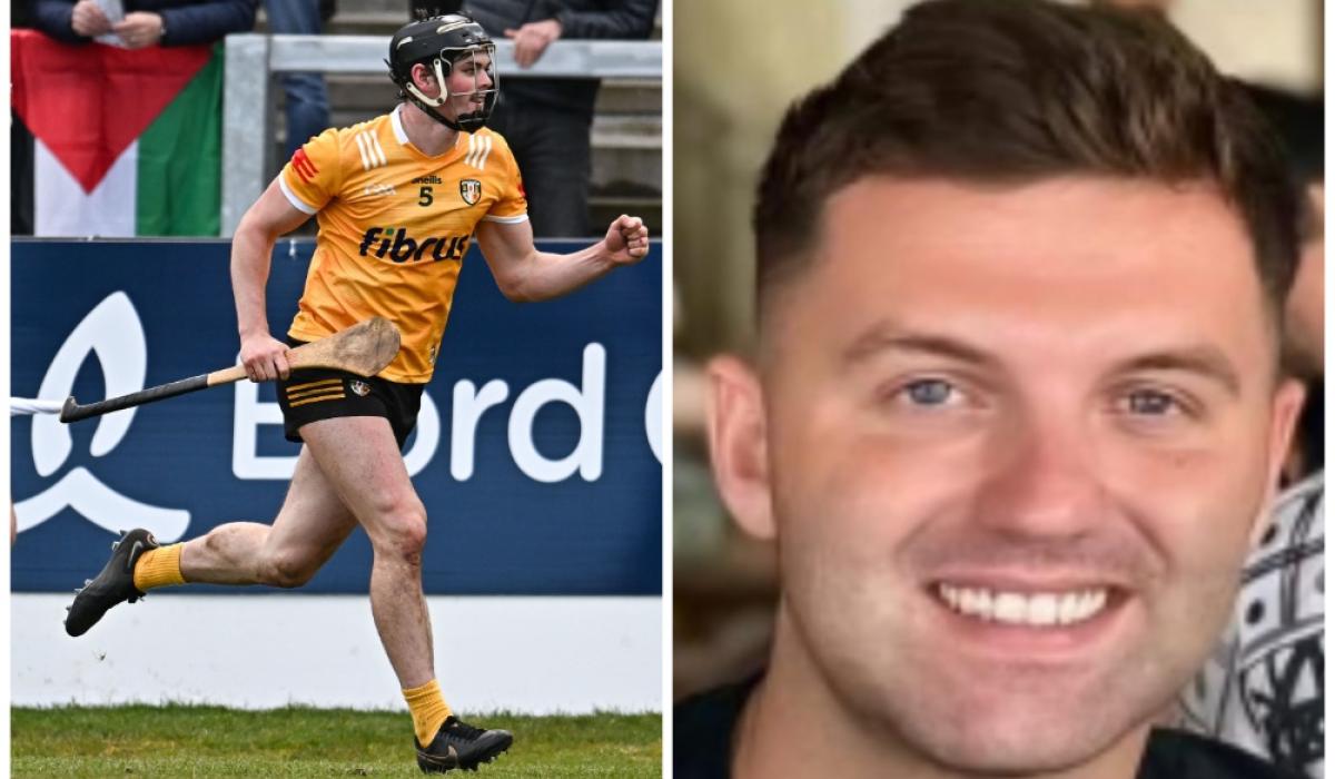 WATCH: Antrim hurler shoots winning point as he wears helmet of late ...