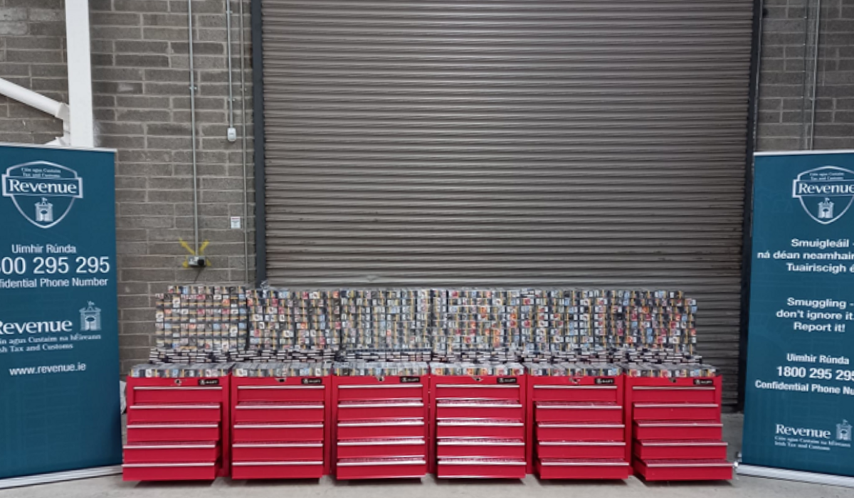 Revenue seizes almost 160,000 smuggled cigarettes at Dublin business ...