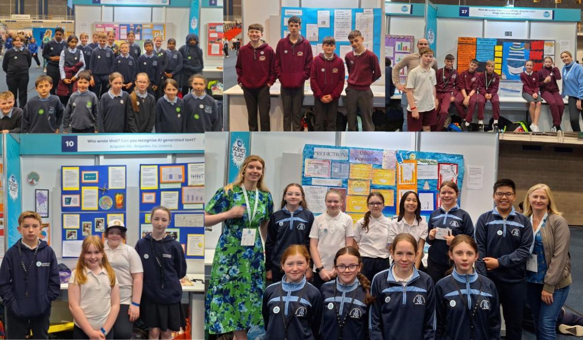 WATCH: Limerick schools showcase their scientific creations at ESB ...
