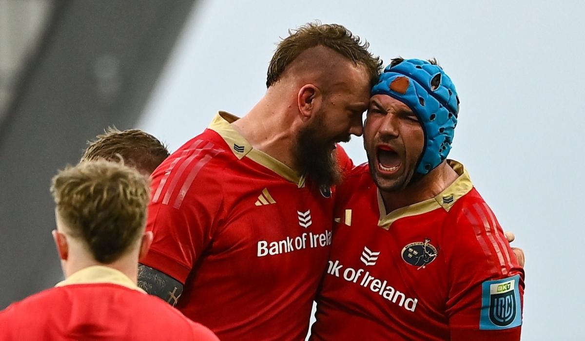 WATCH: Holders Munster Rugby book URC semi-final spot with victory over ...
