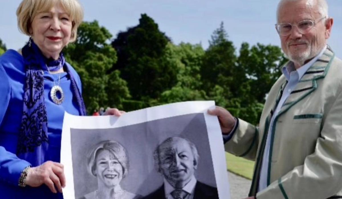 Portrait of a President: Limerick artists combine talents in unusual ...