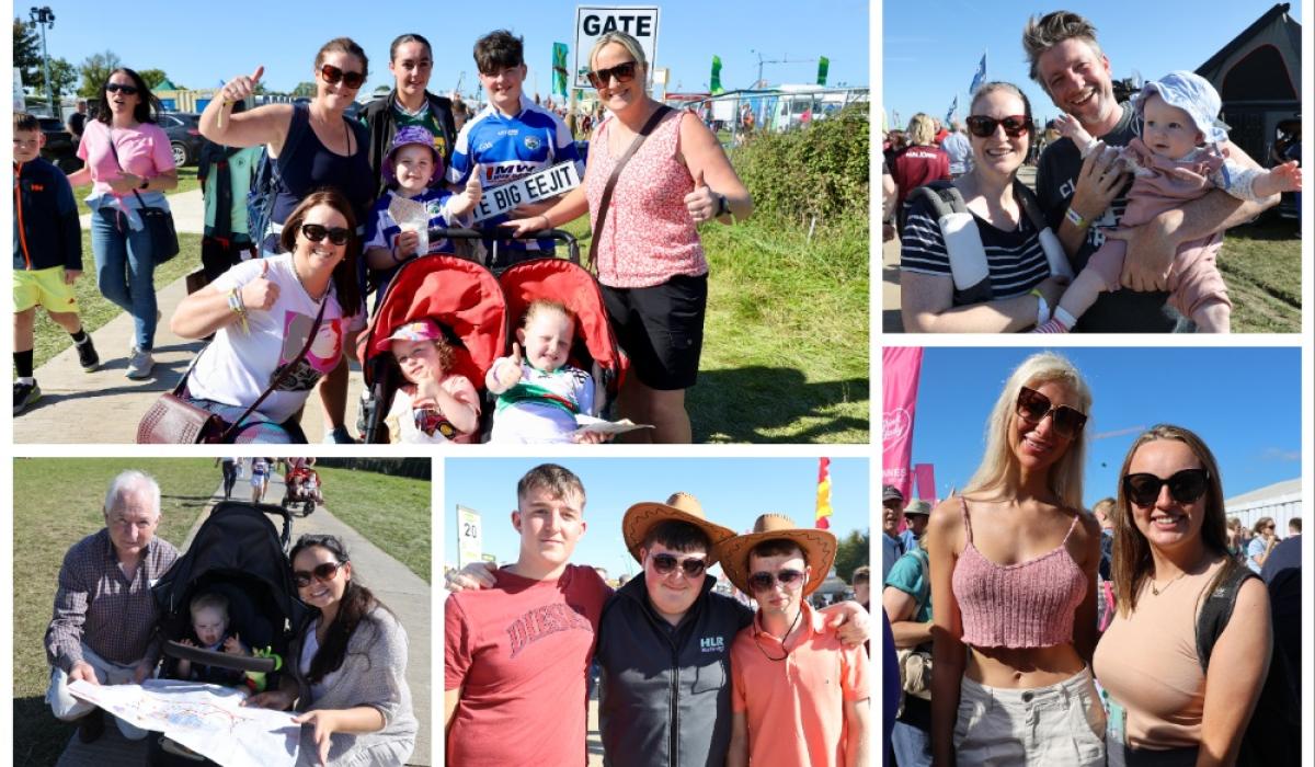 PICTURES: Farmer's tans and freckles as happy families frolic in the ...
