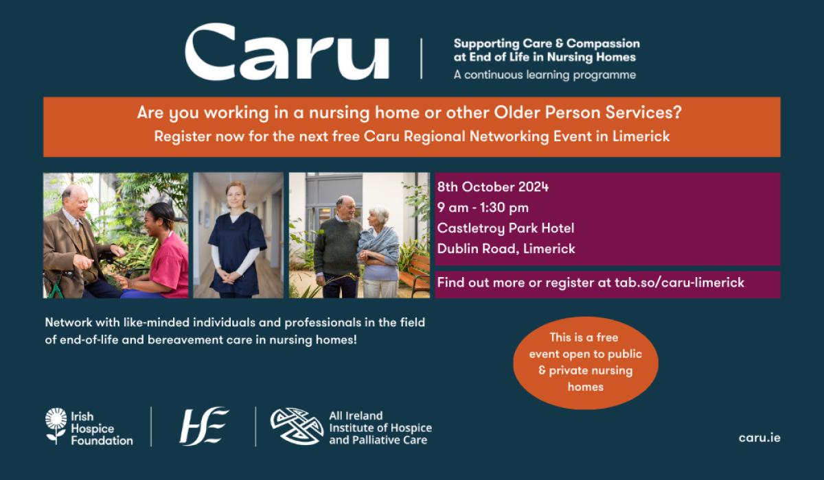 Free Caru Regional Networking Event to be held in Limerick this October - Limerick Live