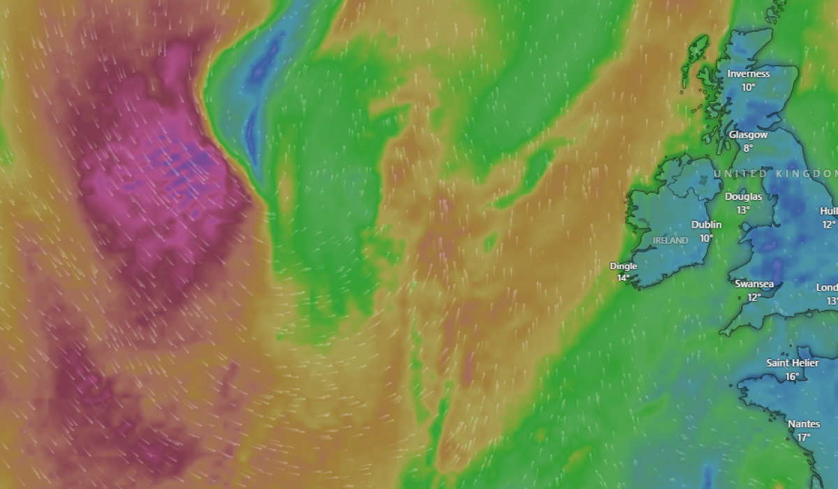 Nasty shock in Met Éireann's weekend weather forecast for Ireland ...