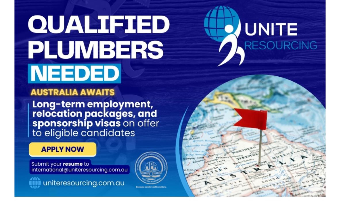 JOB ALERT: Australian employment agency on the hunt for plumbers in ...