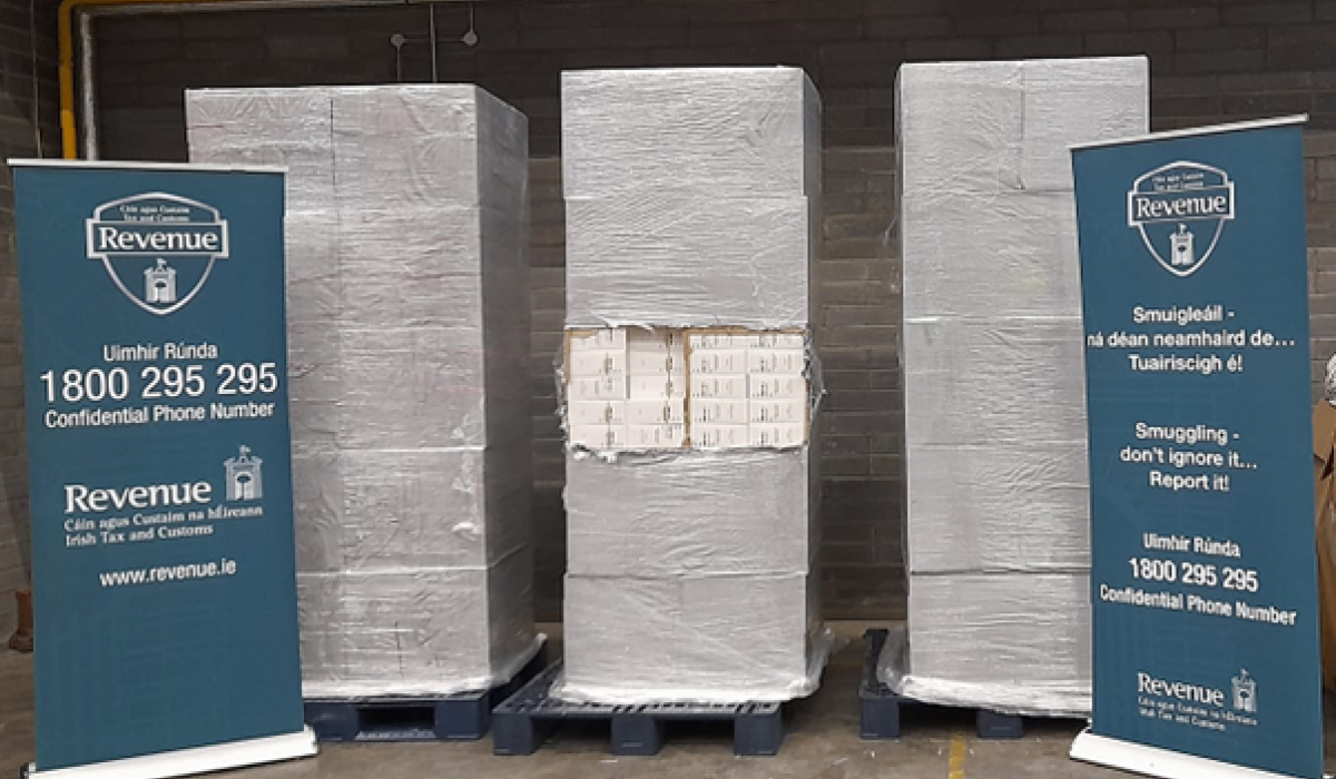 Eight million 'illicit' cigarettes seized by Revenue - Limerick Live