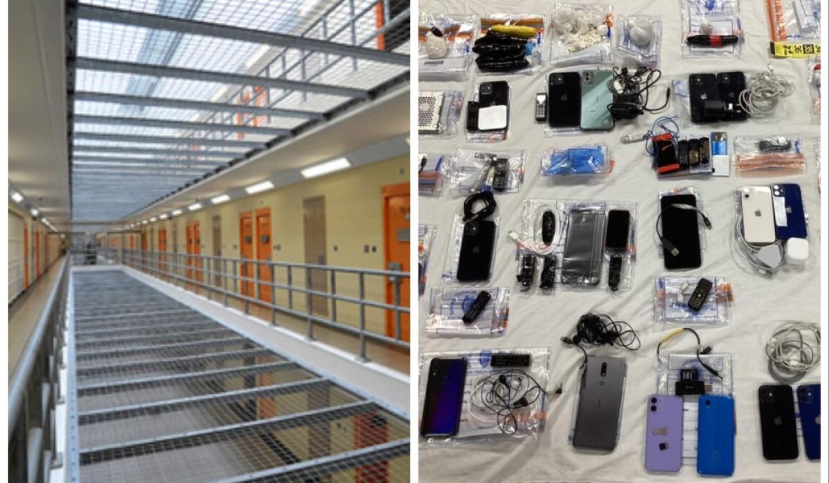 Irish prison locked down amid raid as huge haul of almost 40 phones ...