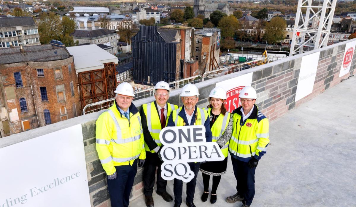 Limerick's €80m One Opera Square at roof level 'on time and on budget ...