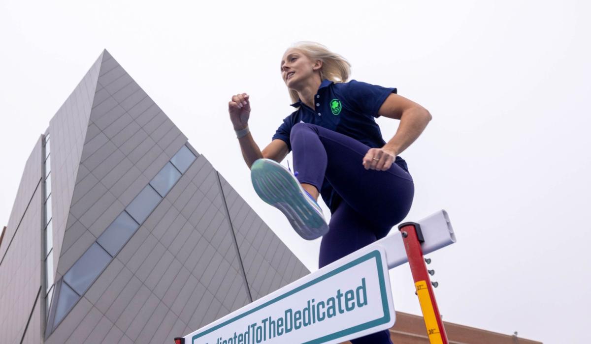 Limerick hurdler Sarah Lavin champions the launch of the Federation of ...