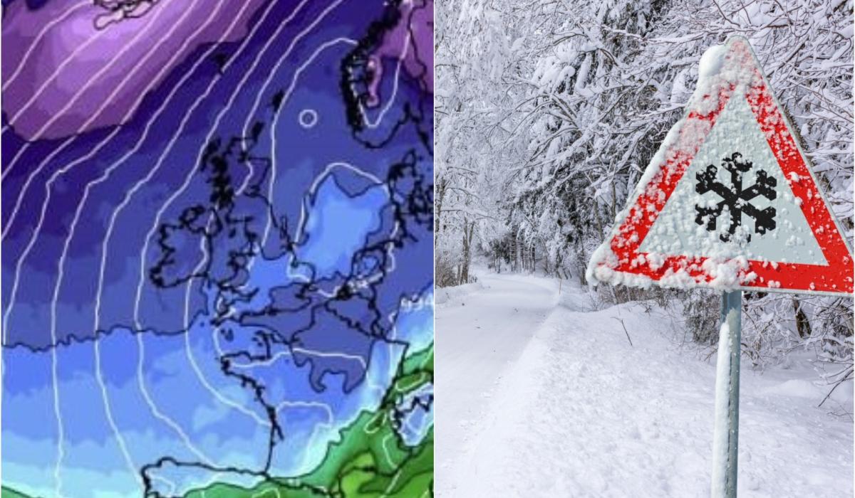 Met Éireann in snow forecast for Ireland amid Arctic cold snap as temps ...