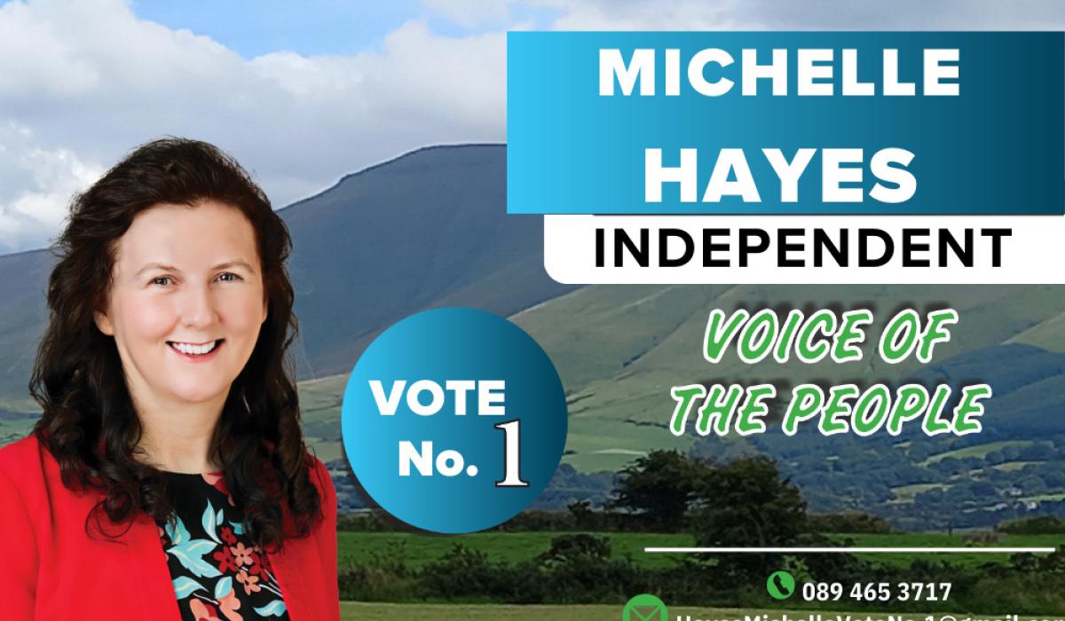 The voice of the people! Michelle Hayes is seeking your support in the ...