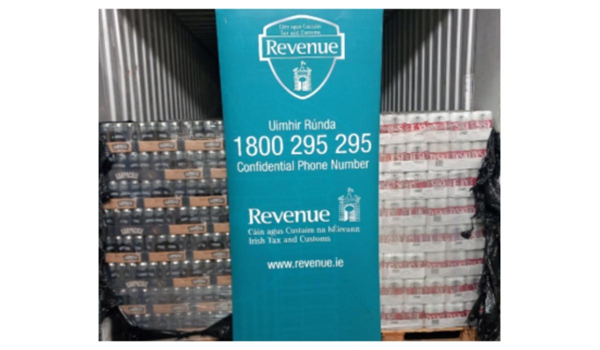 Wine and beer worth €1million seized by Revenue - Limerick Live