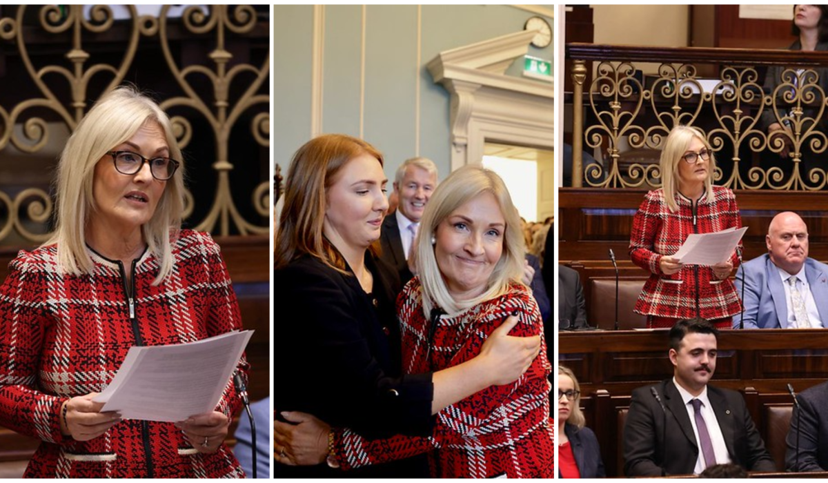 PICTURES: History made as Verona Murphy is elected as first-ever female Ceann Comhairle - Page 5 ...