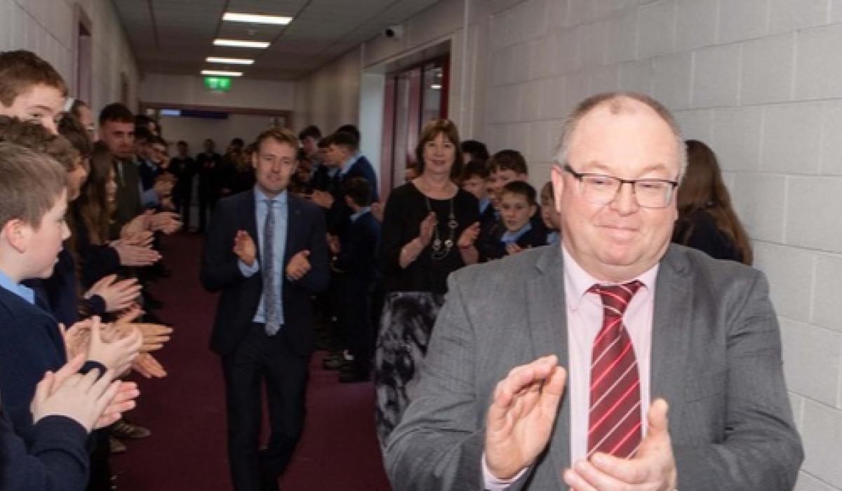 PICTURES: Limerick school stands as one to applaud retiring principal ...