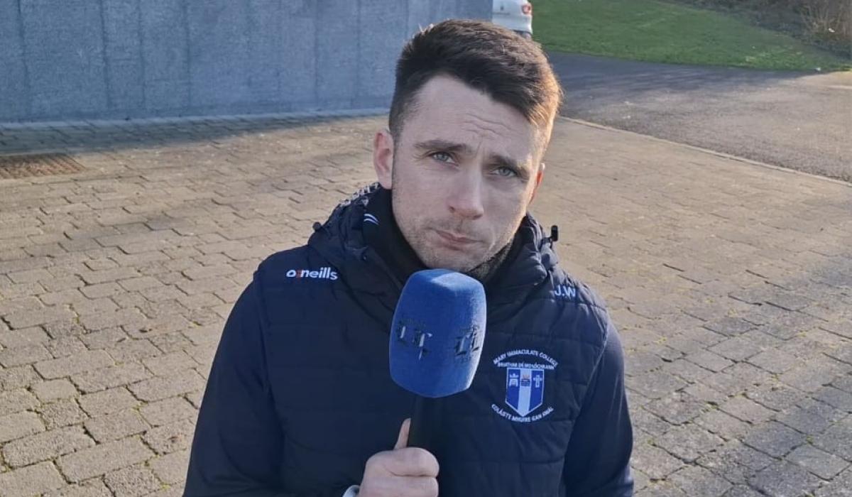 WATCH: Mary Immaculate College manager Jamie Wall: 'It's not that ...