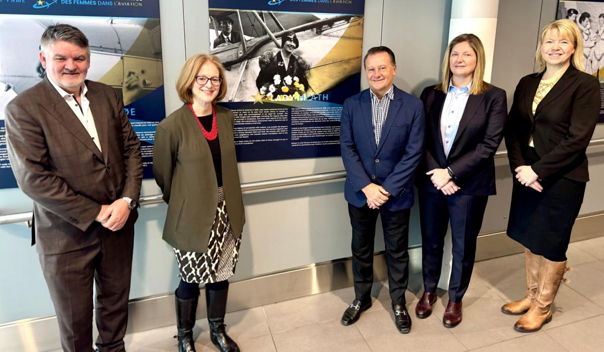 Historical Limerick-born female pilot added to an international airport ...